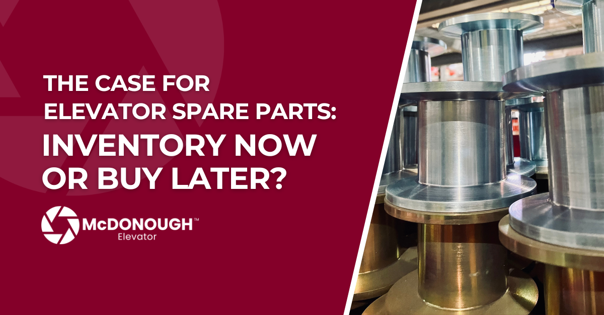 The Case for Elevator Spare Parts: Inventory Now or Buy Later?